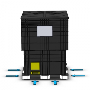 Refurbished Center Flow Seed Box - Fibertech Plastics